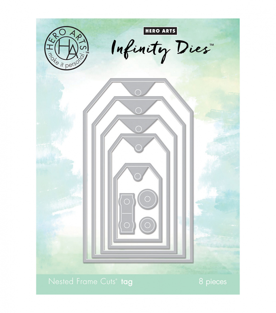 Hero Arts Nesting Tag Infinity Dies - Papiria