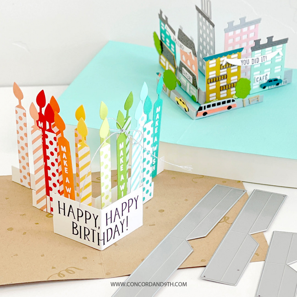 Concord & 9th Pop-Up Base Dies - Papiria Concord & 9th Pop-Up Base Dies - Papiria