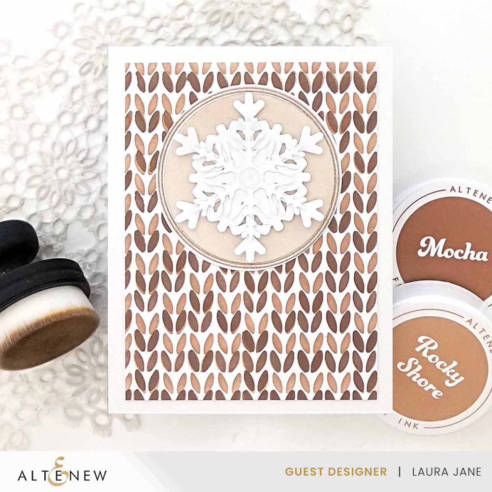 Altenew Sweater Pattern Builder Stencil Set - Papiria